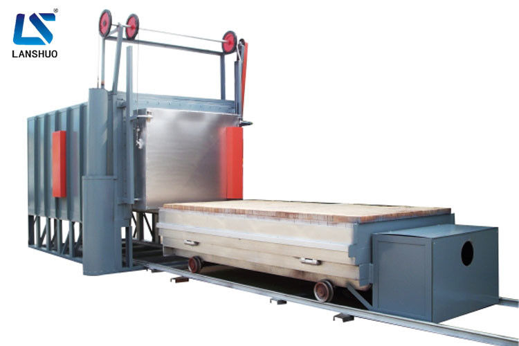 320kw Bogie Trolley Type Furnace For Steel Annealing Normalizing Tempering